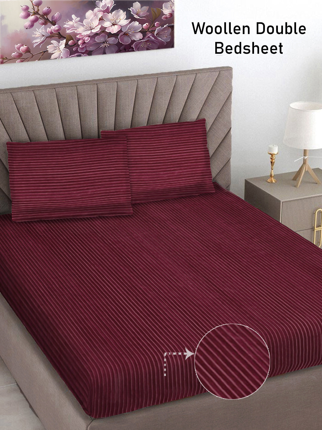 Woollen Bedsheet - Fitted – FABINALIV